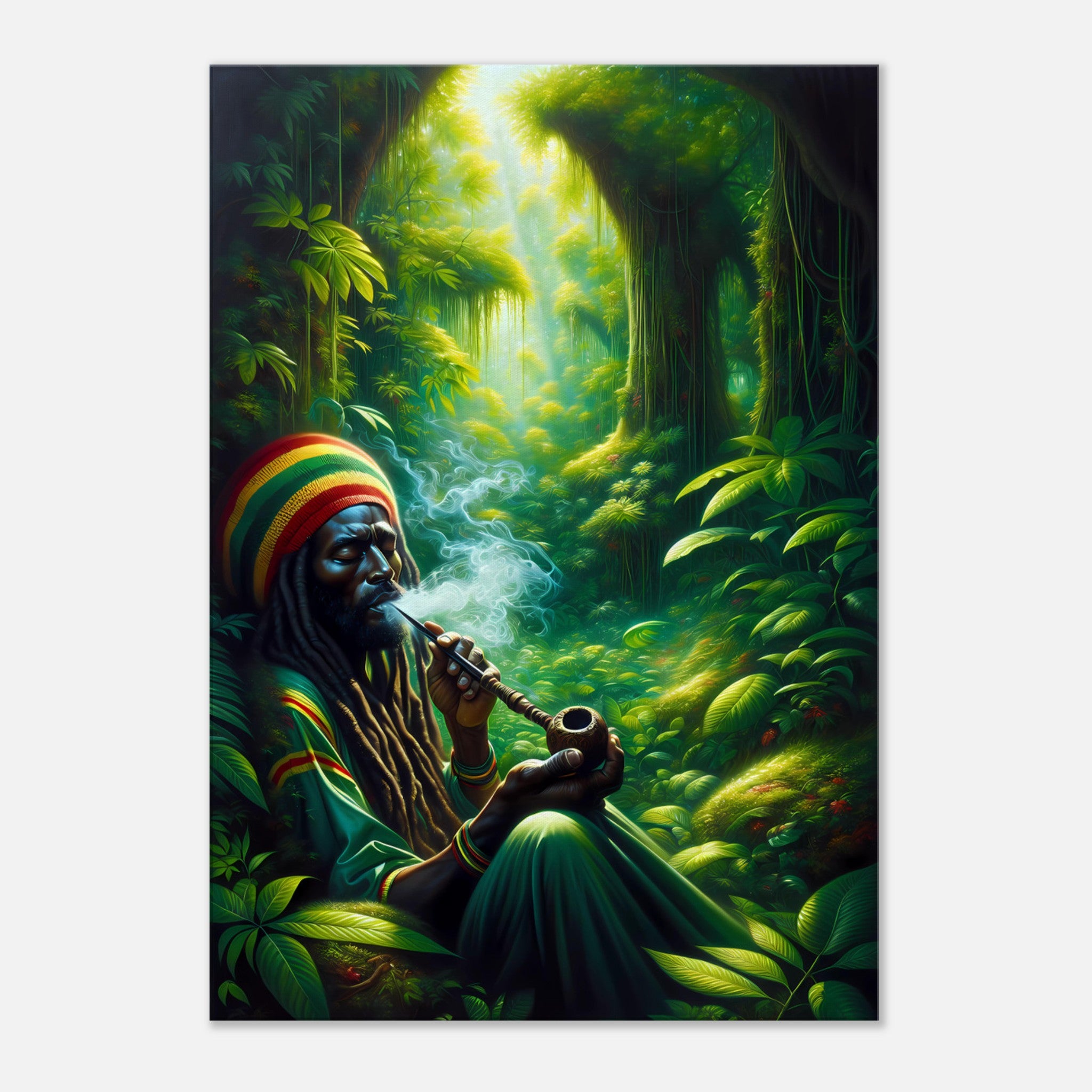 Rasta Harmony Nature - Canvas Art Print – DontSleepGFX
