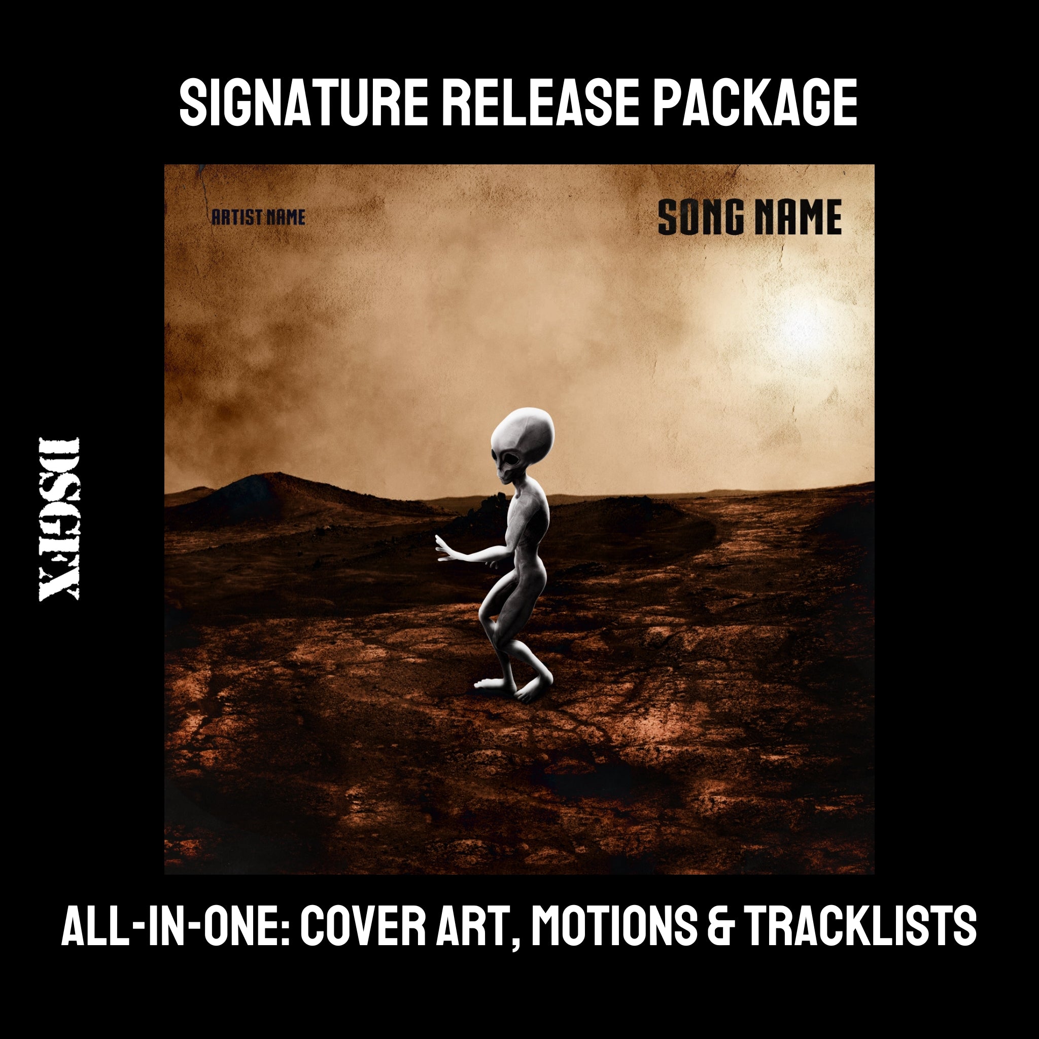 Alien on Mars – DontSleepGFX