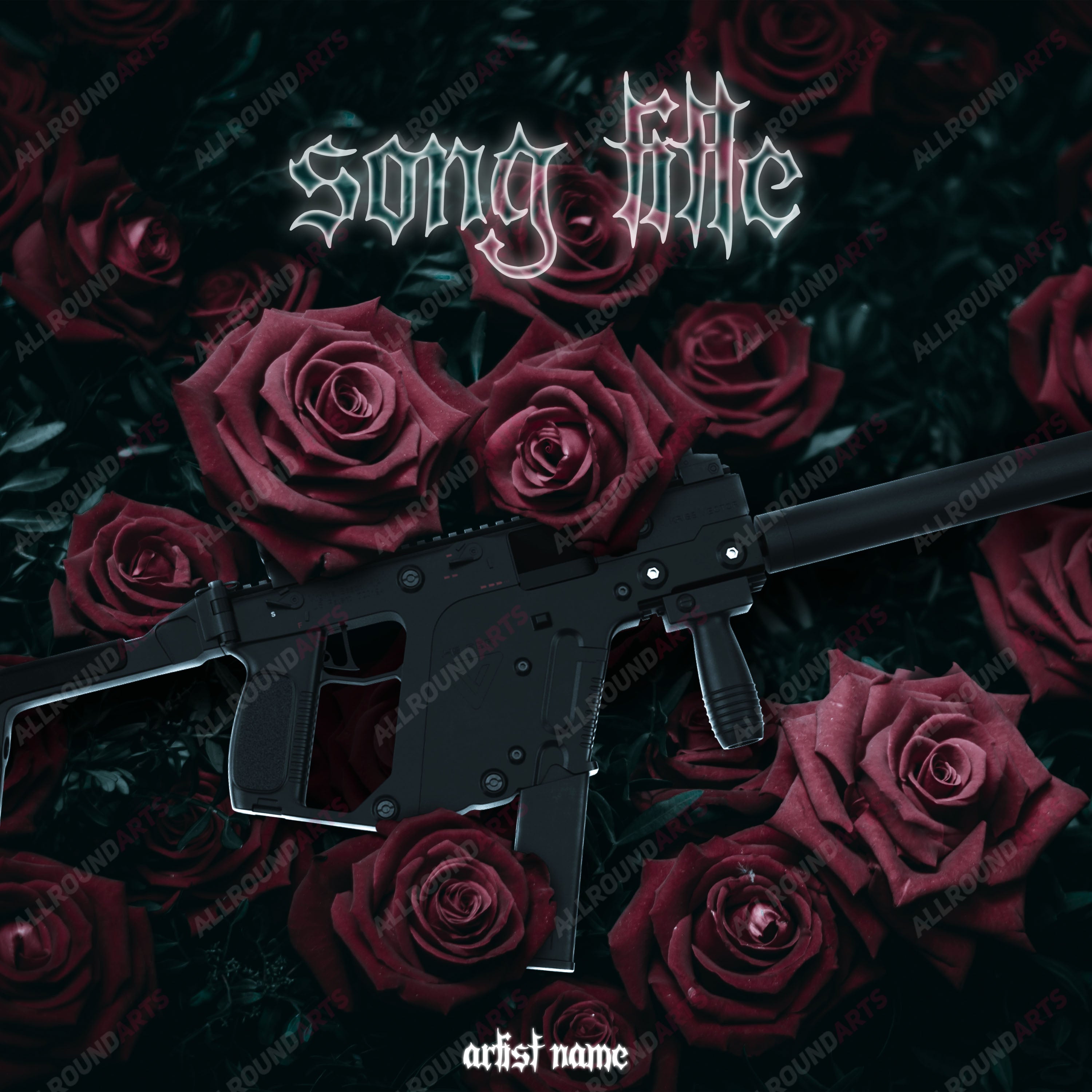 Gun & Roses (EXCLUSIVE COVER) – DontSleepGFX