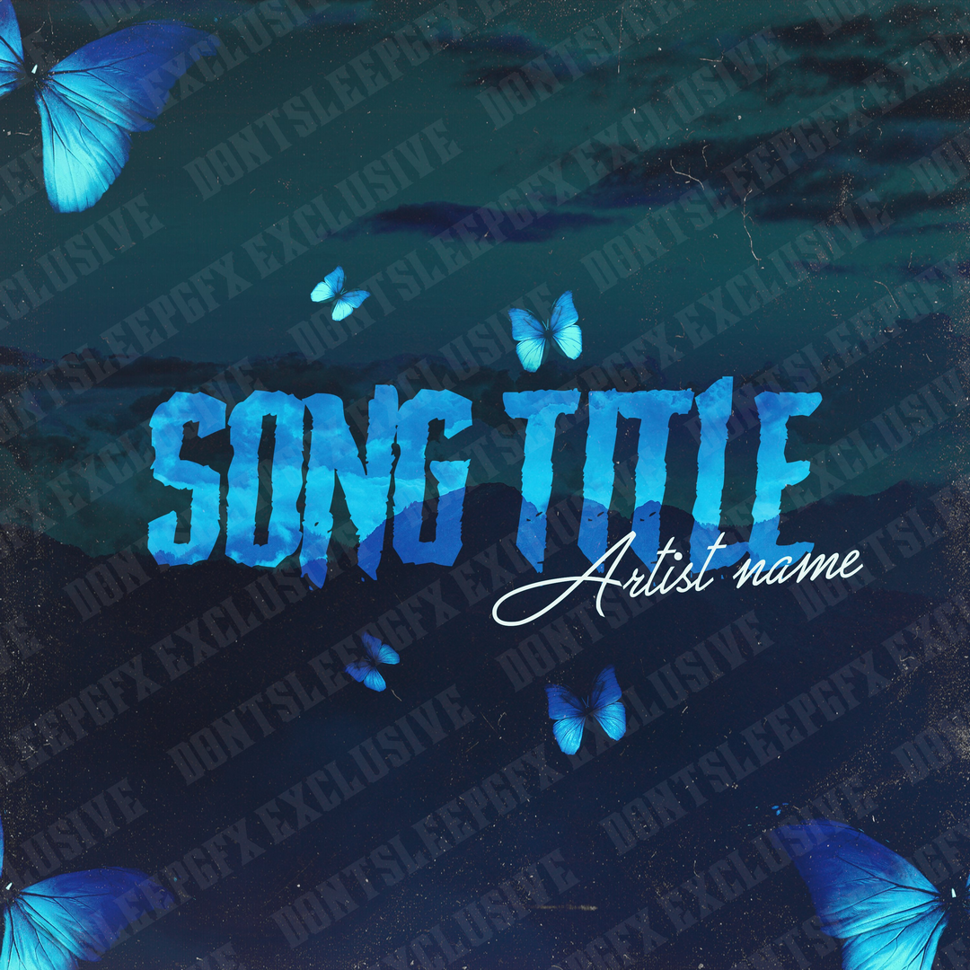 Blue Butterflies (EXCLUSIVE COVER) – DontSleepGFX