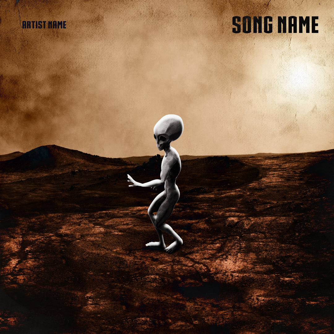 Alien on Mars – DontSleepGFX