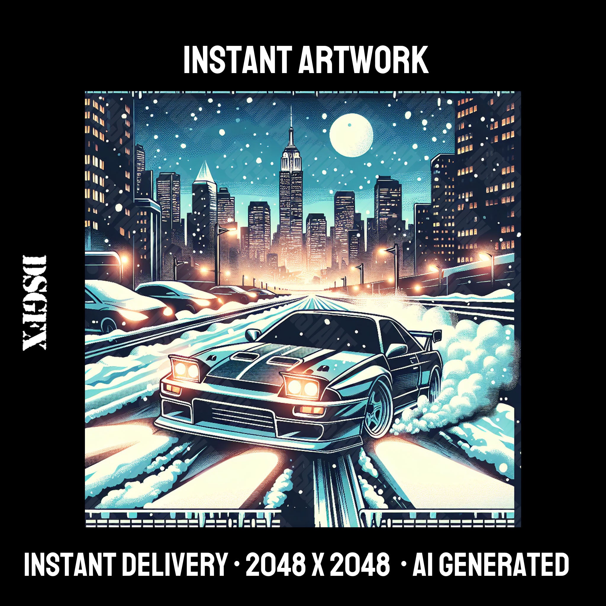 Midnight Drive Through the Metropolis – DontSleepGFX