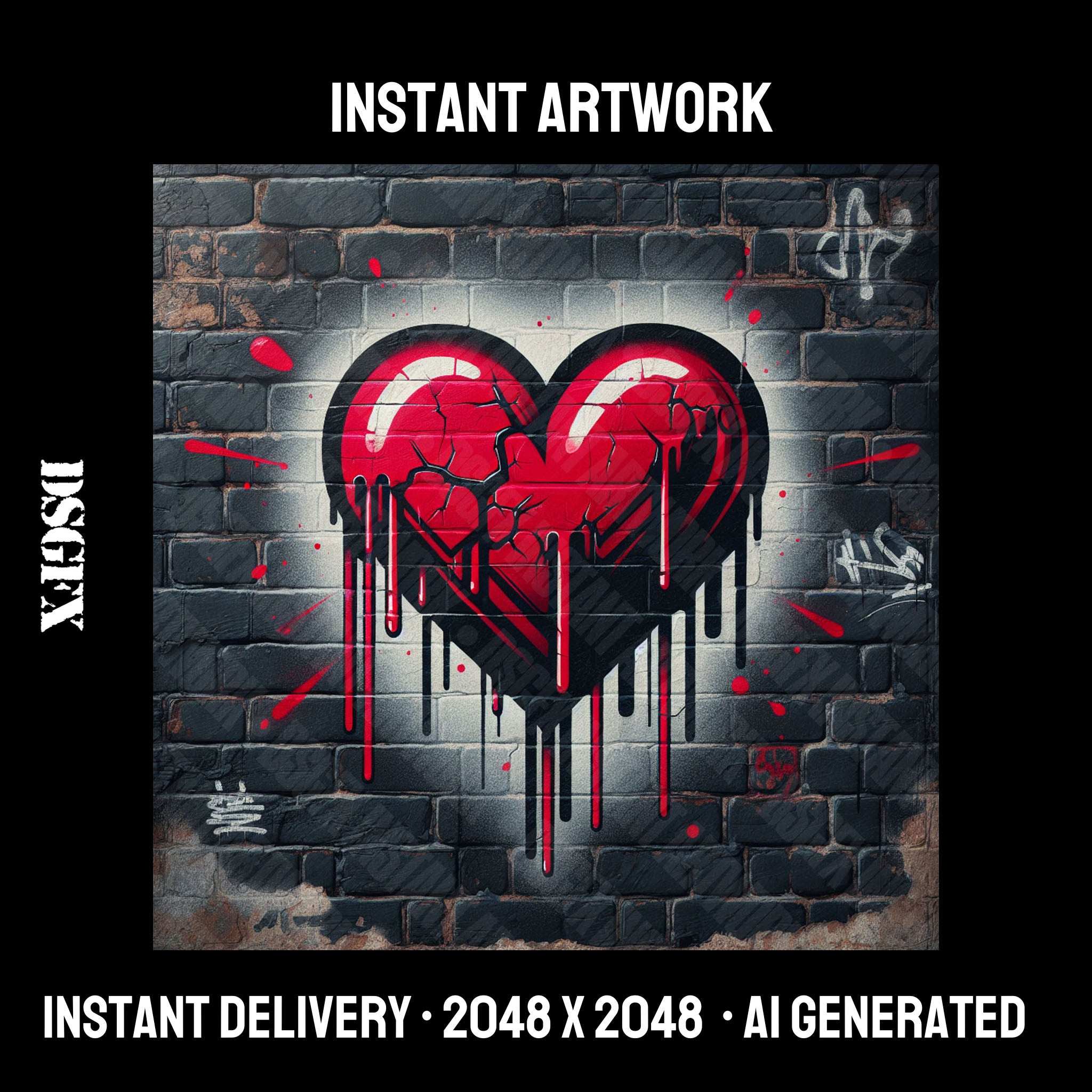 Urban Heart Graffiti – DontSleepGFX