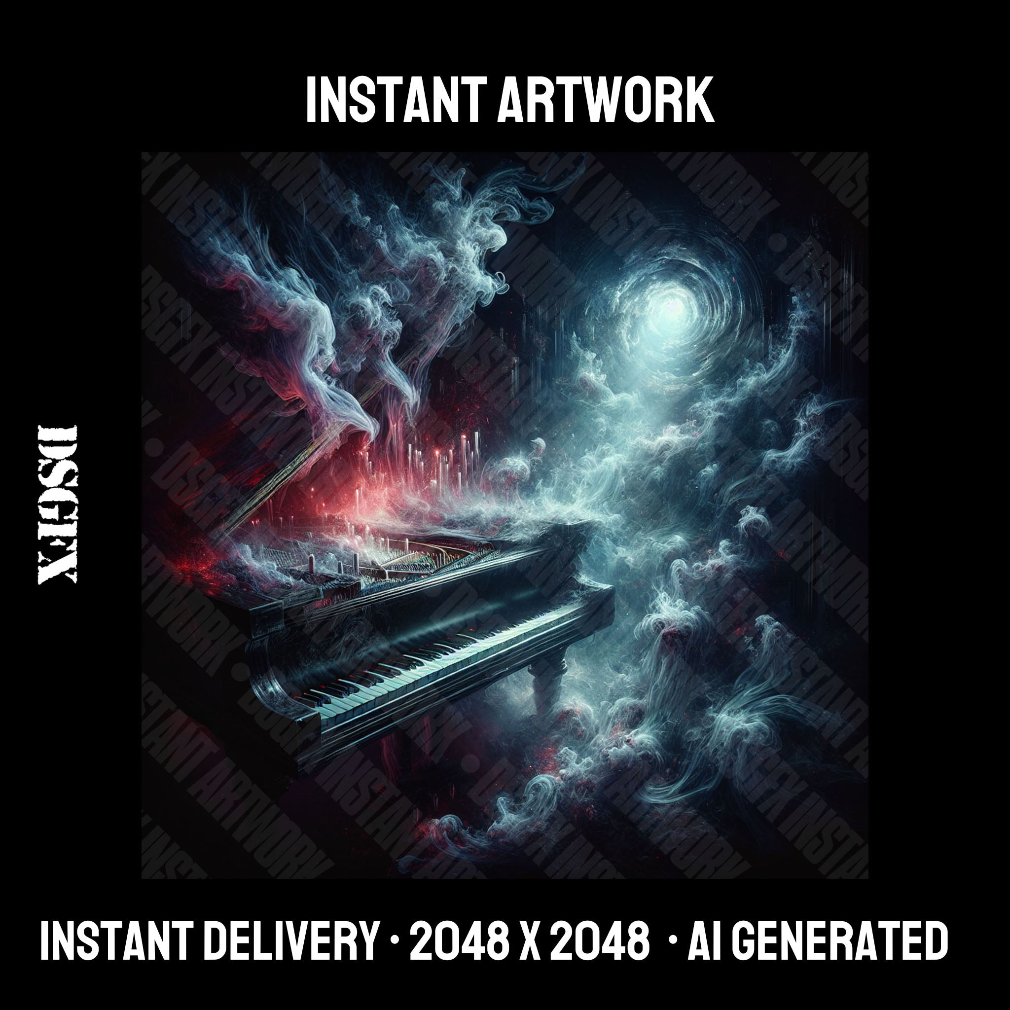 Cosmic Piano Vortex – DontSleepGFX