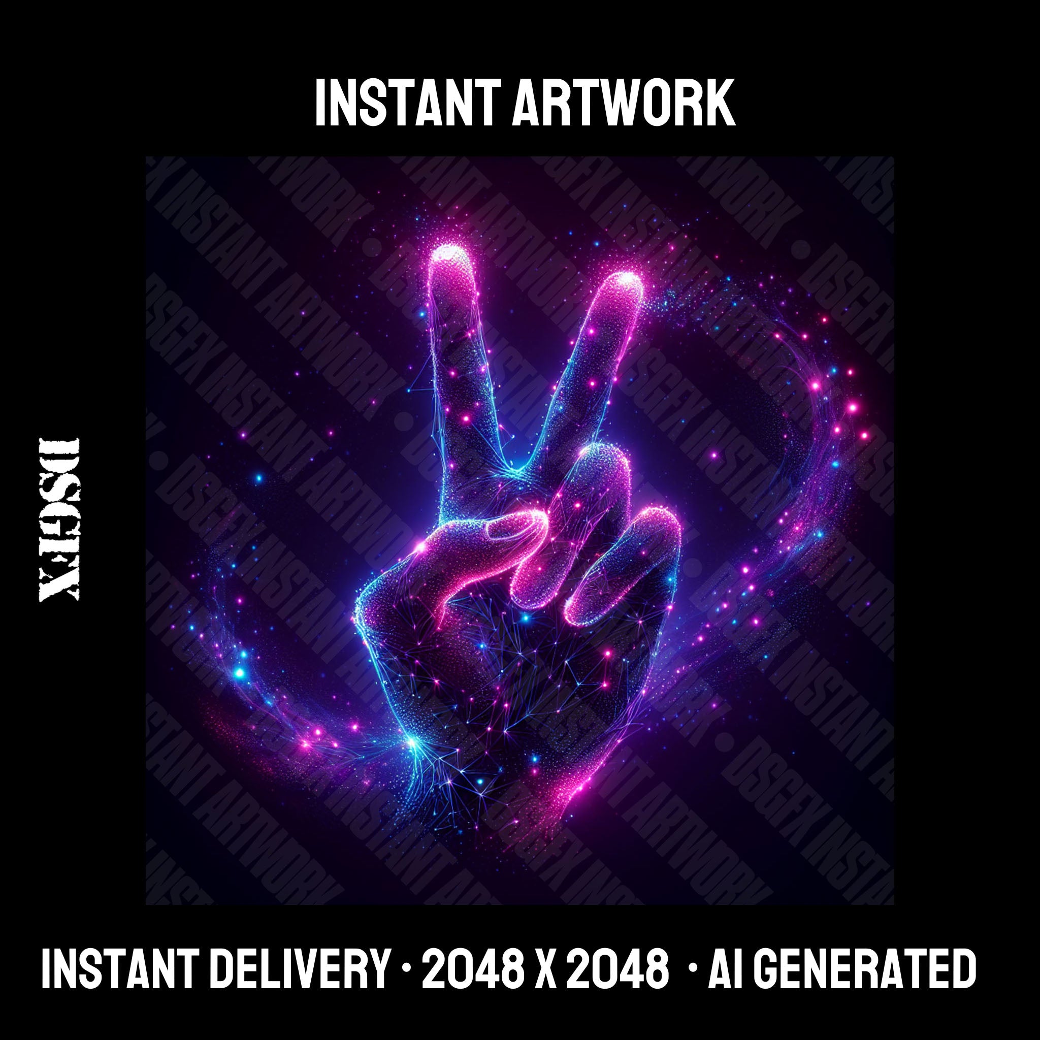 Cosmic Victory Gesture – DontSleepGFX