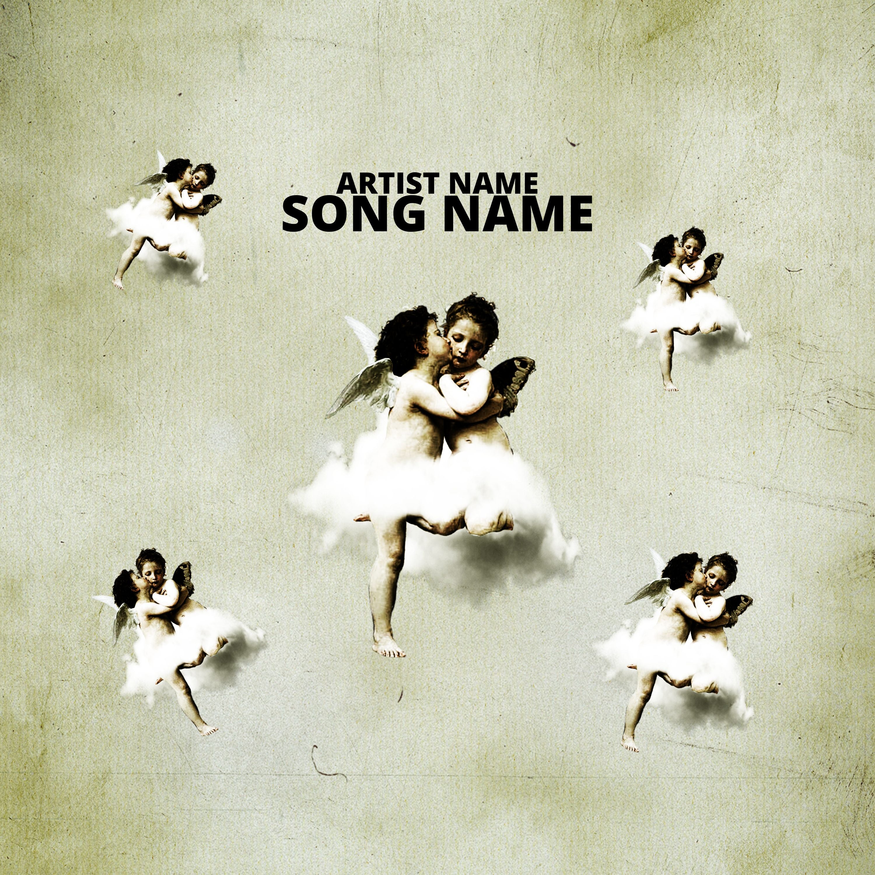 Angels Dancing - Canva Template - Music Album Art - Cover Art ...